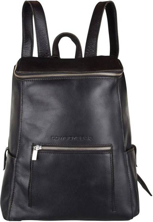 Cowboysbag Slanted Delta Backpack 13" black backpack - Tassenshoponline.nl